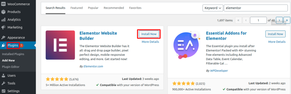 Create landing page with Elementor using pre-built template - ThemeOO || Professional Elementor Blog
