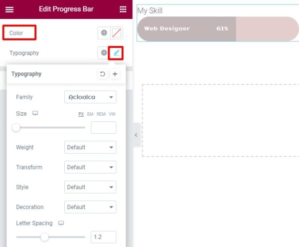 How to work with the progress bar widget in Elementor - ThemeOO || Professional Elementor Blog