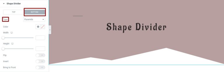 How to use Shape Divider in Elementor to Create a Beautiful Section ...