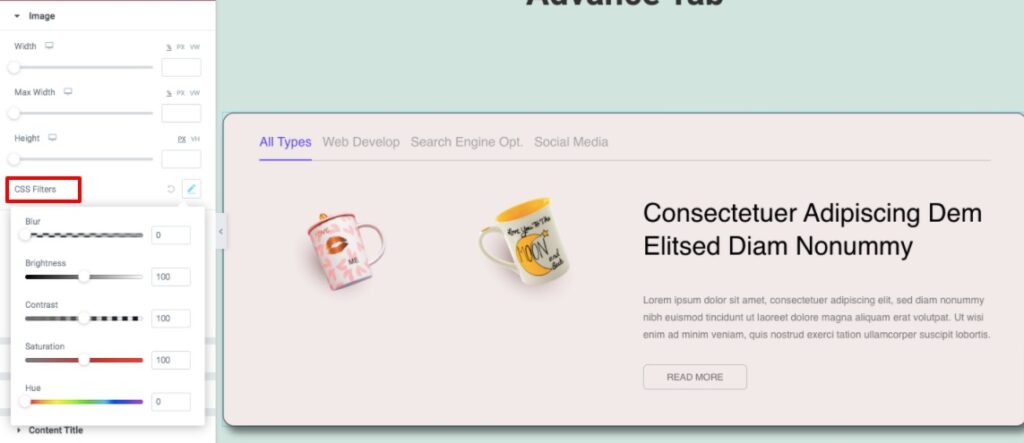 How to use advance tab with Elementor - ThemeOO || Professional Elementor Blog