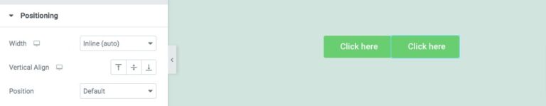 How To Add Two Buttons In Elementor Side By Side In The Same Column Themeoo Professional