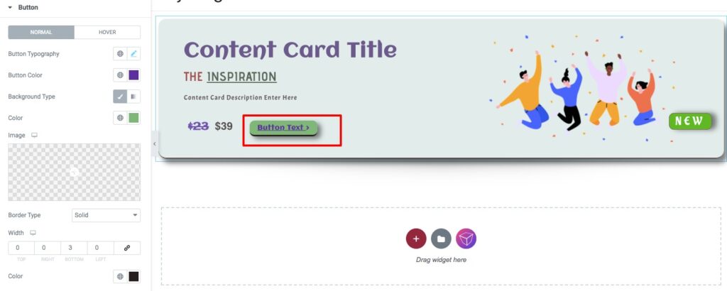 How to create an interactive content card with Elementor - ThemeOO ...