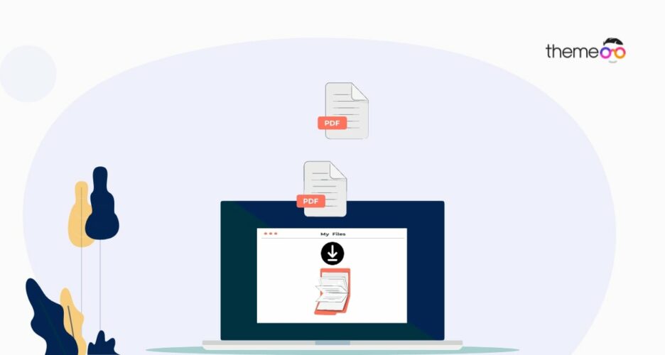 How to create a PDF file download button in Elementor - ThemeOO || Professional Elementor Blog