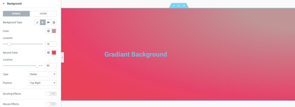 How to create multicolor gradient background in Elementor - ThemeOO ...