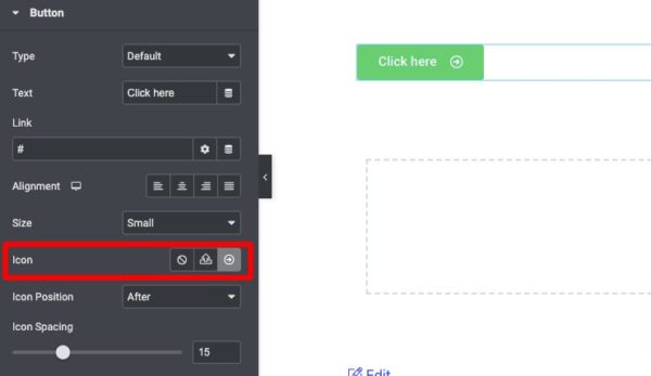 How to Set Custom Size on Elementor Button Icon - ThemeOO || Professional Elementor Blog