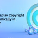 How to display copyright year dynamically in Elementor - ThemeOO ...